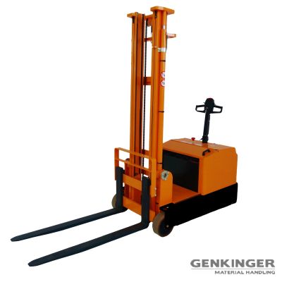 Genkinger freitragender Elektro-Deichselstapler EGG bei Willecke